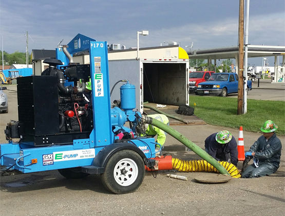 Pump Rental for Emergency Spill Response | E-Tank